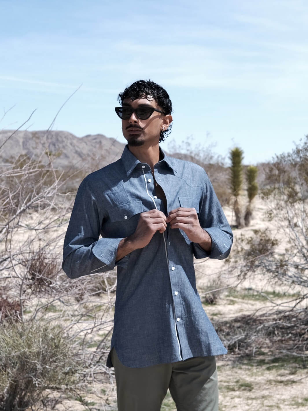 Frontier Denim Western Shirt – Anatoly & Sons