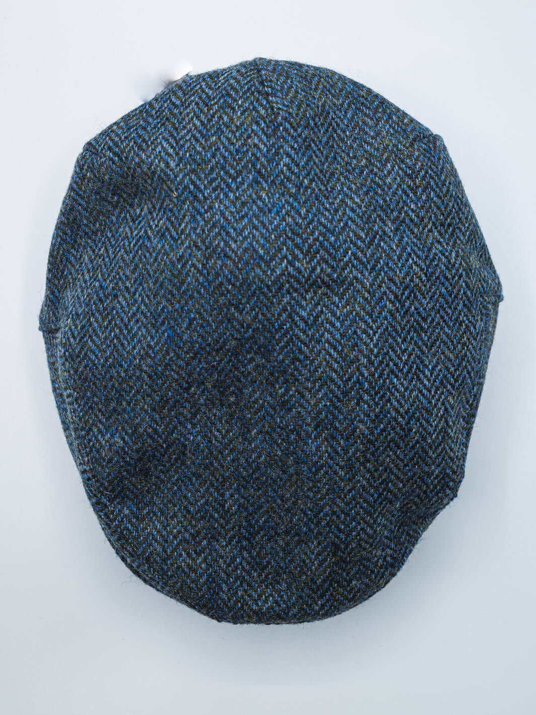 Misty Blue Herringbone Tweed Driving Cap – Anatoly & Sons